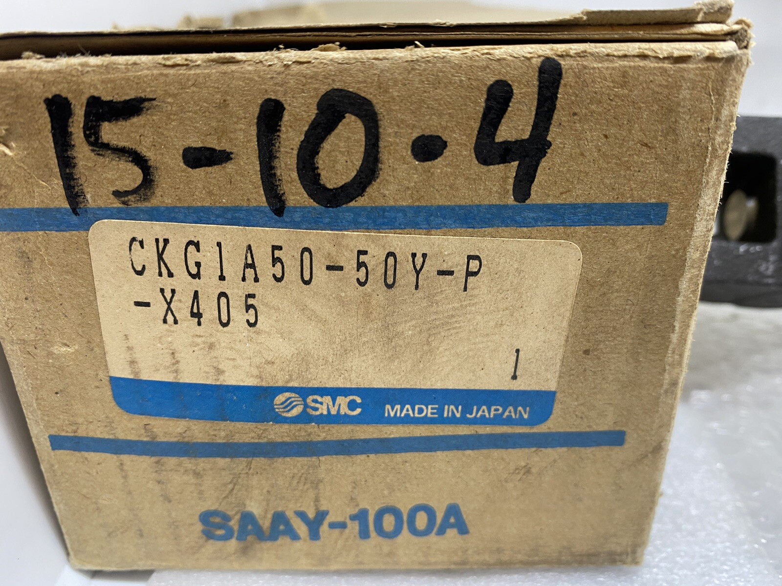 SMC CKG1A50-50Y-P-X405 Clamp Cylinder with Magnetic Auto Switch 50B/50S ...