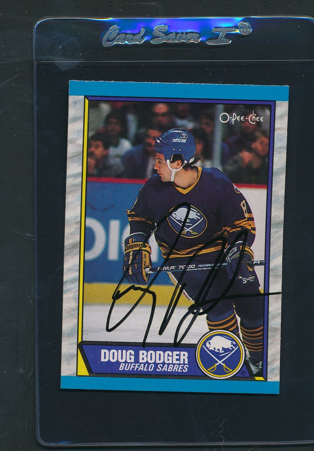 1989/90 O-Pee-Chee #154 Doug Bodger Sabres Signed Auto *C1705 | eBay