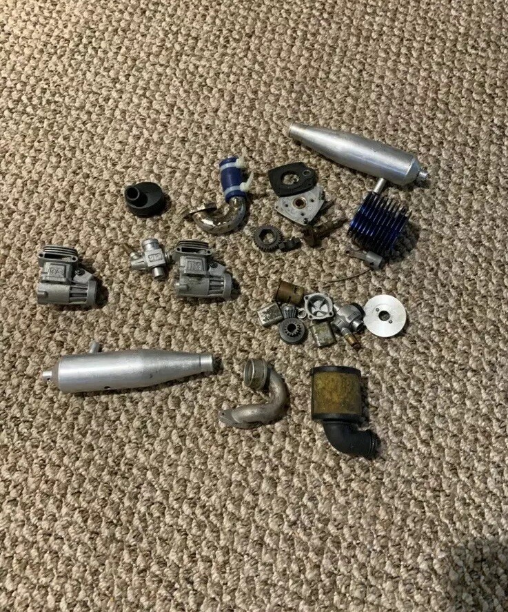 LOT of OS Max Model Engine parts. LOOK, lots of good stuff. | eBay