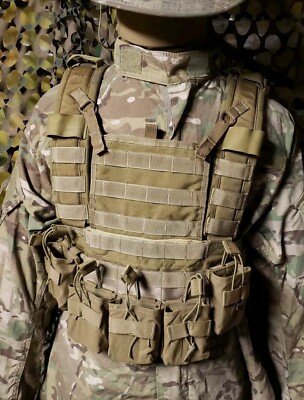 Eagle Industries (GWOT Era) Rhodesian Reconnaissance Vest RRV w Pouches ...