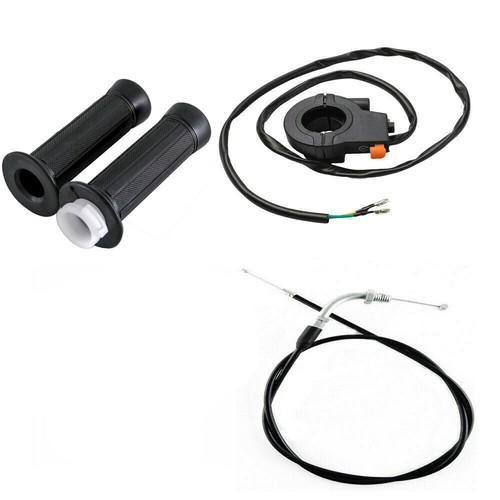 22mm Throttle Grip Cable Kill Switch KIT 49cc 80cc Motorized Bicycle ...