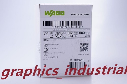 New In Box WAGO 750-8212 Controller PFC200 2.Generation 2X Ethernet ...