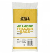 Coles Freezer Bags With Ties Large 40 Pack for sale online | eBay