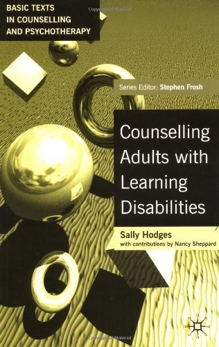 Counselling Adults with Learning Disabilities (Basic Texts in Co 9780333962954 | eBay
