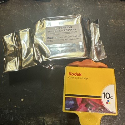 Lot Of 2 Kodak Tri Color Inkjet Cartridge 10C OEM 894 6501 - SEALED ...