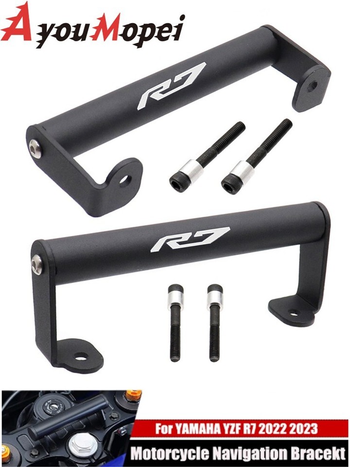 GPS Navigation Bracket Phone Holder Mount For YAMAHA YZF-R7 2022-2024 ...