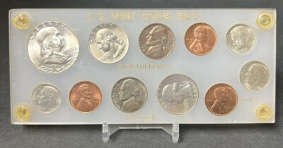 1955 Mint Set Capital Plastic Bugs Bunny Half Dollar FS-401 Silver Uncirculated | eBay