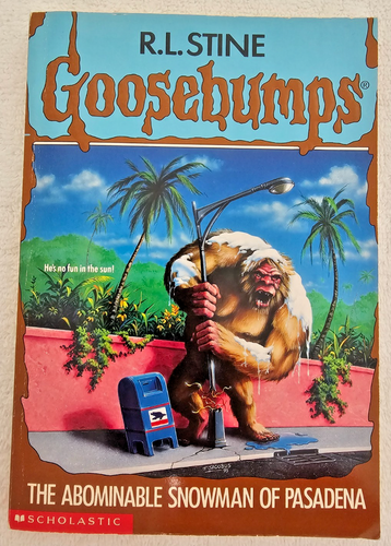 Goosebumps #38 The Abominable Snowman of Pasadena ~ Rare No UPC ~ LN ...