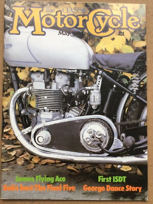 The Classic Motorcycle Magazine - May 1984 - Matchless G15CSR, James ...