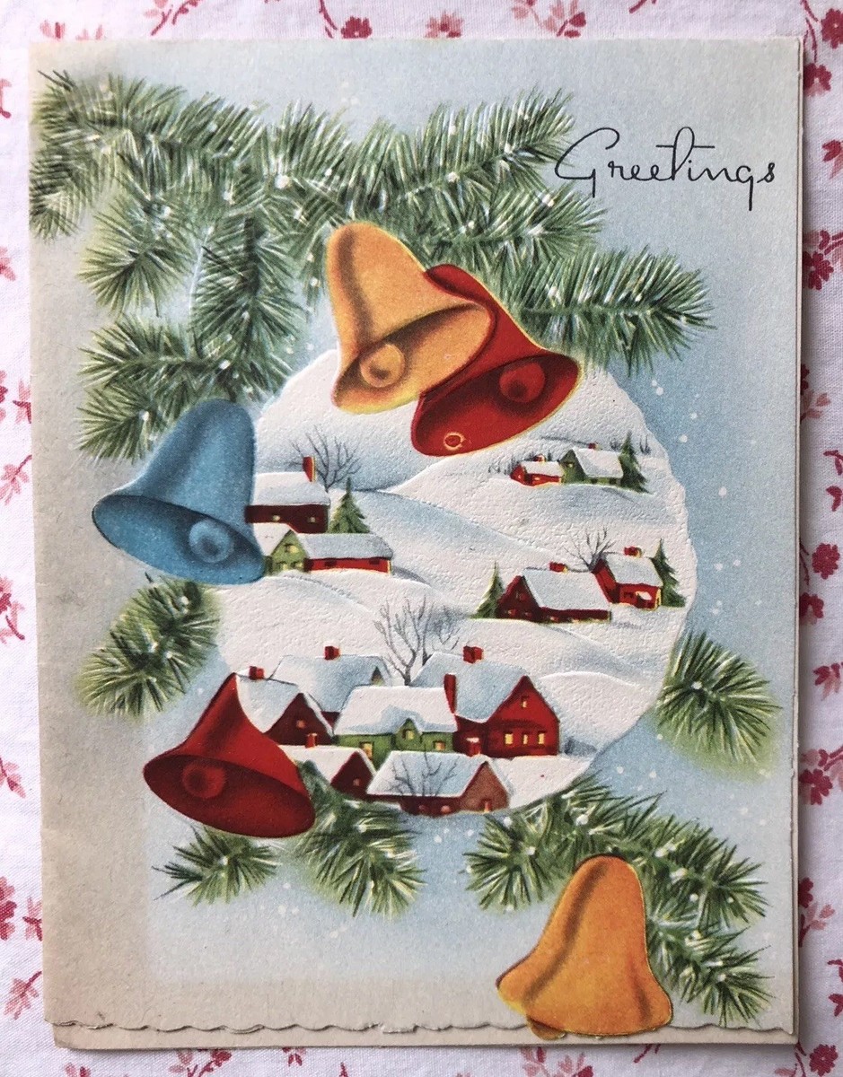 Vintage 1940s Christmas Cards Lot 58 T.R.H. The Princess Elizabeth