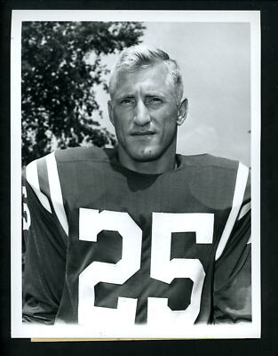 Alex Hawkins of Colts is Atlanta Falcons Expansion Pick 1966 Type 1 ...