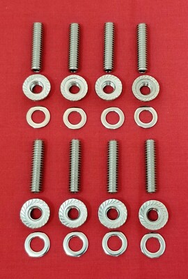 SBC CHEVY VALVE COVER STUD KIT BOLTS STAINLESS STEEL 283 305 327 350 ...