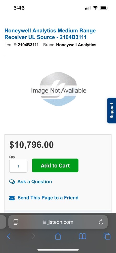 Honeywell Searchline Excel 02104 B 3111 Open Path Infrared Gas Detector ...