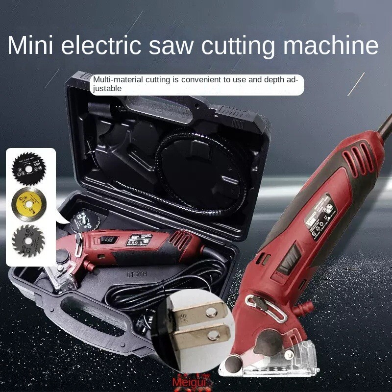 Metal Saw Mini Electric Saw Mini Cutting Machine Power Tool Set 110V ...