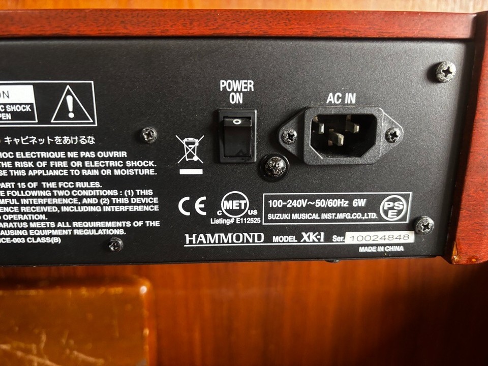 Hammond XK-1 61-key Organ with Two Digital Tonewheel Engines and Onboard Effects | eBay