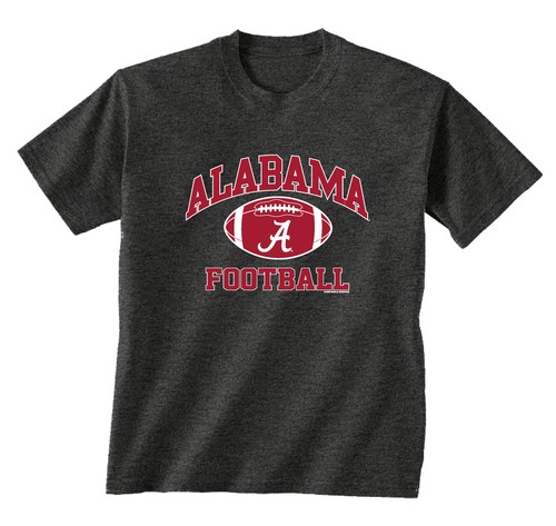 New World Graphics Alabama Arch Football Short Sleeve Tee Shirt Dark ...