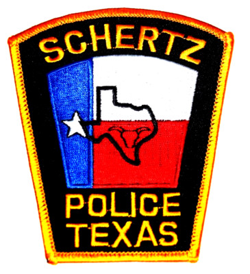 SCHERTZ – POLICE - TEXAS TX Sheriff Police Patch STATE SHAPE OUTLINE ...