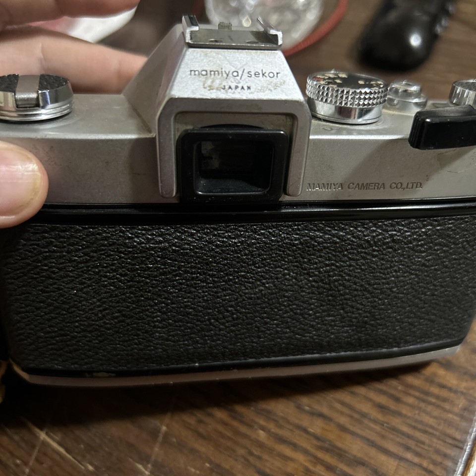 Mamiya/Sekor DSX 500 SLR Camera w/Auto 1:1.8 f=55mm Lens Strap Untested ...