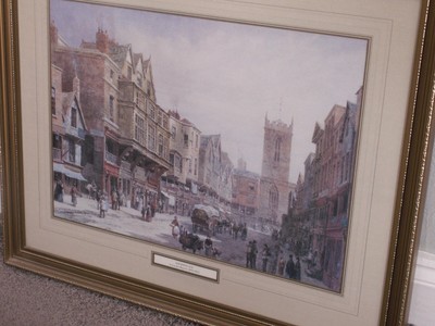 SHOPPING DAY BY LOUISE RAYNER, 1832-1924, FRAMED PRINT | eBay UK