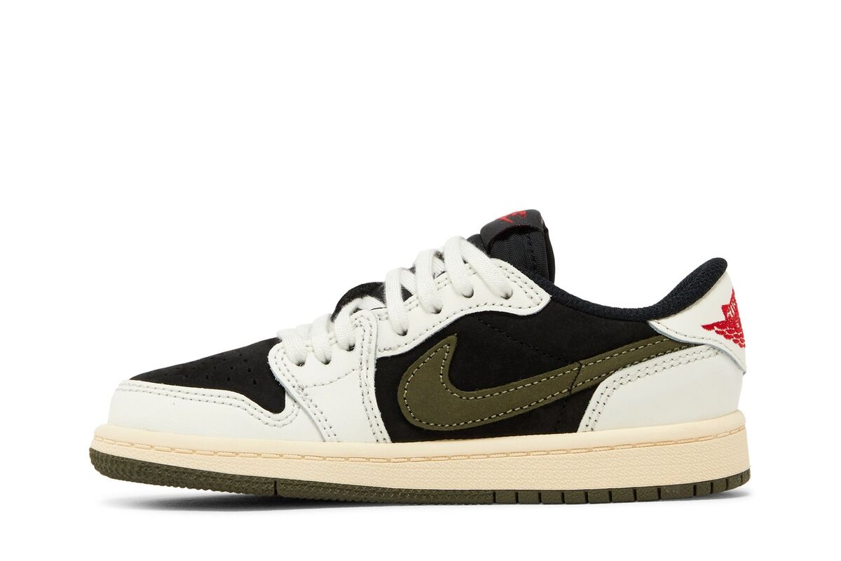 Size 1 (PS) - Jordan 1 OG x Travis Scott Low Olive for sale Size 1 (PS) - Jordan 1 OG x Travis Scott Low Olive for sale