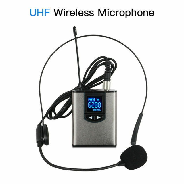 Hotec UHF YM-2 Wireless Headset Lavalier Microphone for sale online | eBay