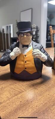 Licensed DC Comics Penguin Plastic PVC Figure Bust Coin Bank | eBay