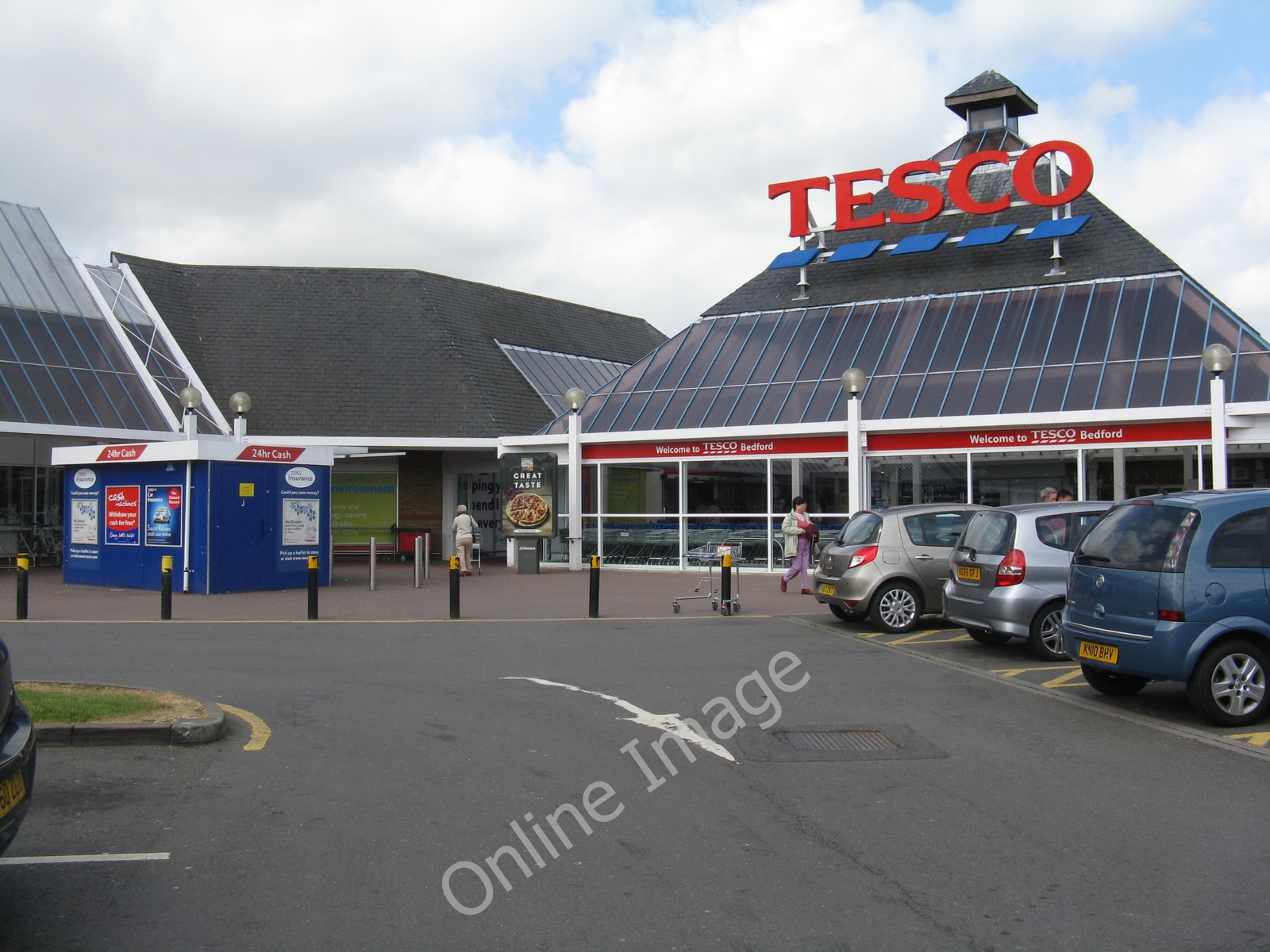 Photo 6x4 Welcome to TESCO Bedford Bedford/TL0549 Just off the A428 ...