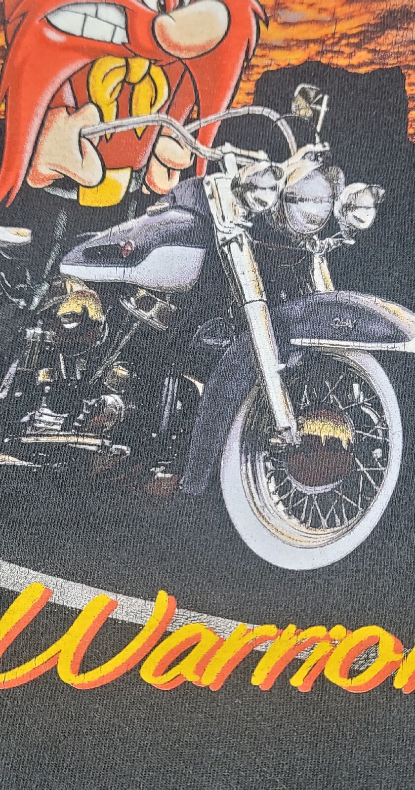 Vintage Harley Davidson Warner Bros Yosemite Sam shir… - Gem