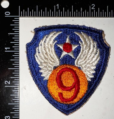 WWII US 9th Ninth Army Air Force AAF US Made Patch | eBay