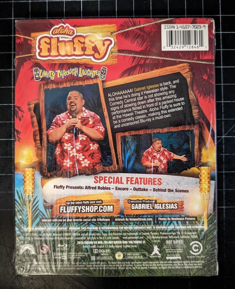 Gabriel Iglesias: Aloha Fluffy: Live From Hawaii (Blu-ray) NEW SEALED ...