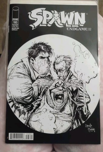 Spawn #193 (2009) Black & White Variant Greg Capullo &Todd McFarlane - VF/NM!! | eBay