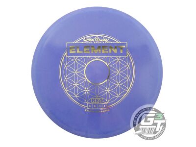 NEW Gateway NXT Element 170g Purple Gold Foil Midrange Golf Disc | eBay