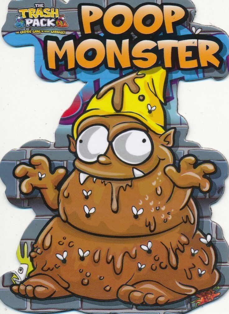 THE TRASH PACK THE GROSS GANG IN GARBAGE SERIES 3 MAGNET SINGLE #20 ...