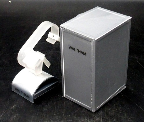 Waltham Wrist Watch Store Display Holder Stand & Waltham Plastic Box | eBay