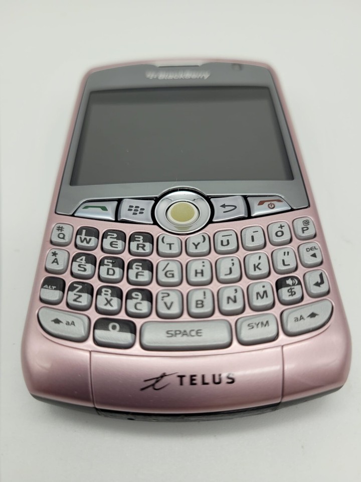 BlackBerry Curve 8330 - Pink, Red, Silver (TELUS) Smartphone Rare ...