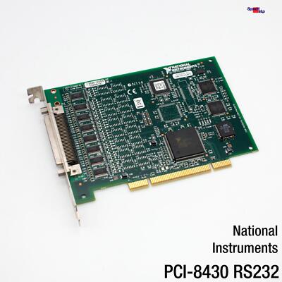 NATIONAL INSTRUMENTS PCI-8430 RS232 PCI SERIAL RS-232 KARTE PC CARD ...