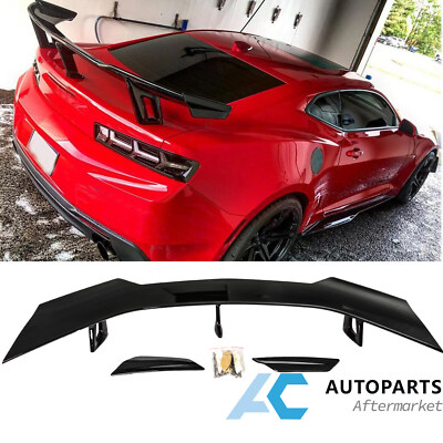 For 2016- 2024 Chevy Camaro SS Rear Spoiler Trunk Wing ZL1 1LE Style ...