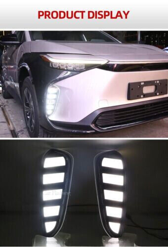 For BZ4X 2022-2024 Led DRL Driving Fog Light Lamp 3-Color Turn Signal ...