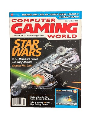 Collectable Computer Gaming World Magazine #172 November 1998 - Star ...