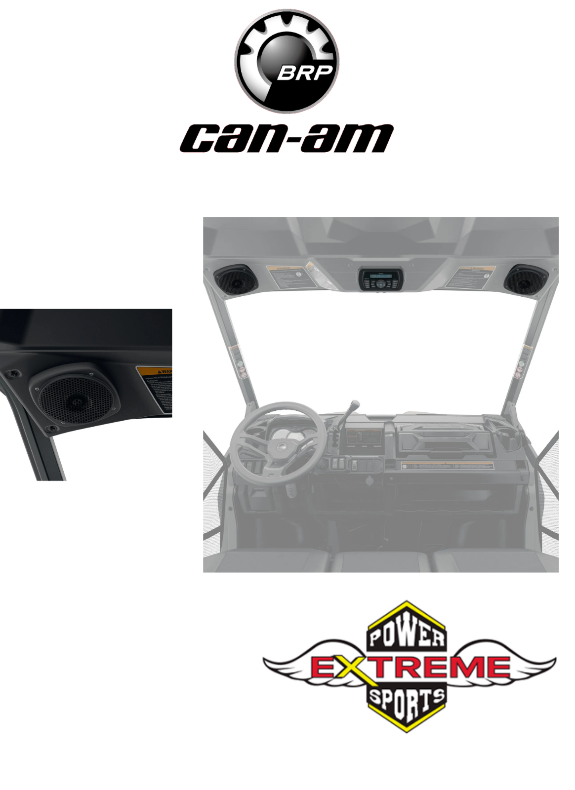 BRP - Overhead Front Audio System - 715003095 | eBay