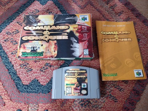 Command & Conquer Nintendo 64 N64 CIB Complete Box Manual 45496870454 | eBay