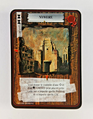 Nywhere - French - Kult CCG card (1995) Region, horror TCG | eBay