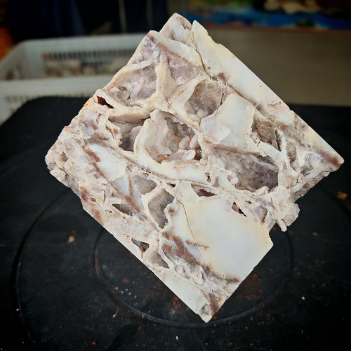 4.62LB Polishing and repairing of natural sphalerite crystal blocks ...