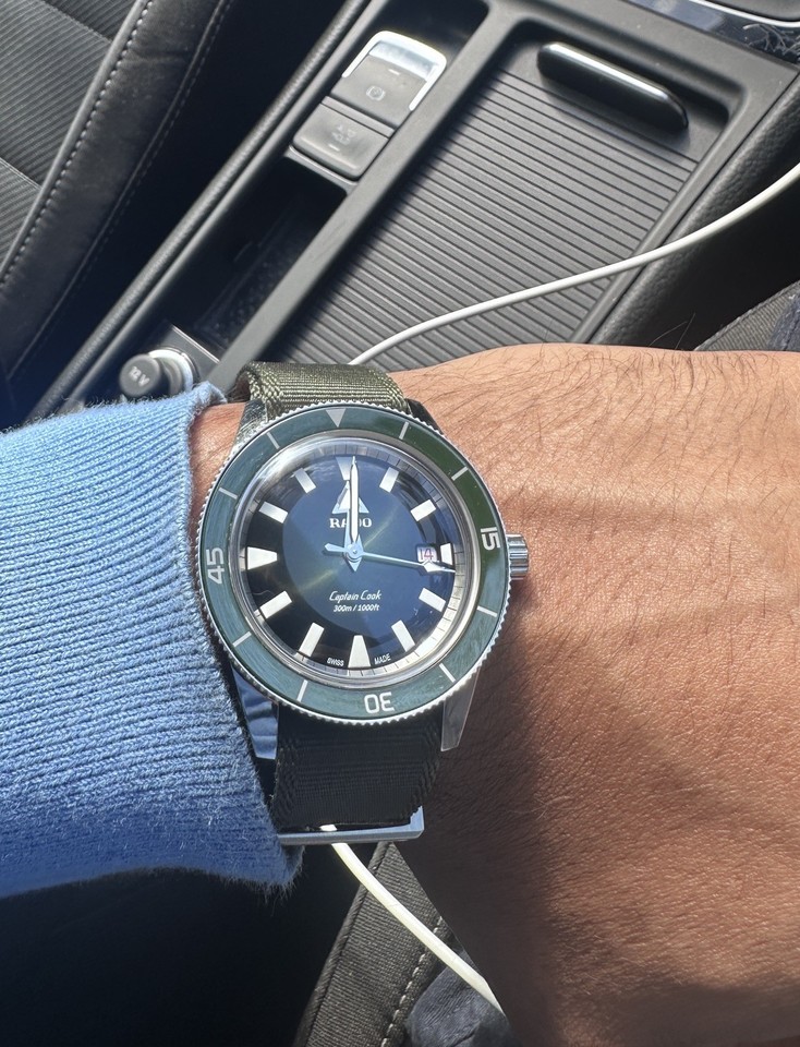 Rado Captain Cook Automatic Hrithik Roshan Special Edition Watch ...