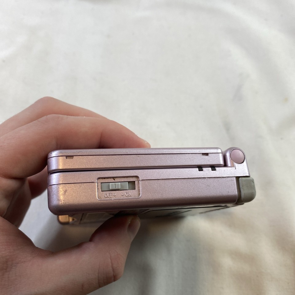 Nintendo Game Boy Advance SP AGS-101 with Charger - Pearl Pink OEM | eBay