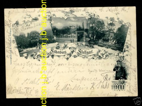 STUTTGART Silberburg * AK 1898 ! | eBay.de