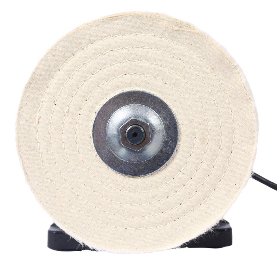 Extra long 8" Electric Polisher Benchtop Buffer Grinder Benchtop ...