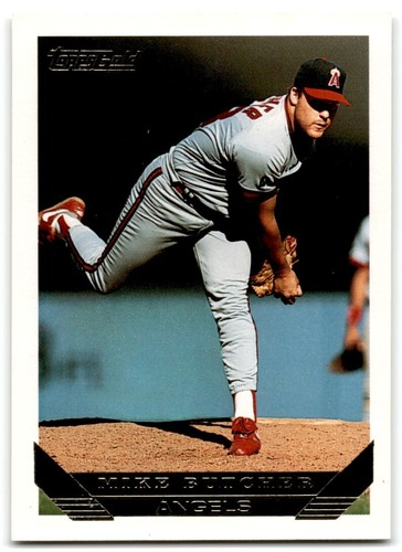 1993 Topps Gold Mike Butcher California Angels #104 | eBay
