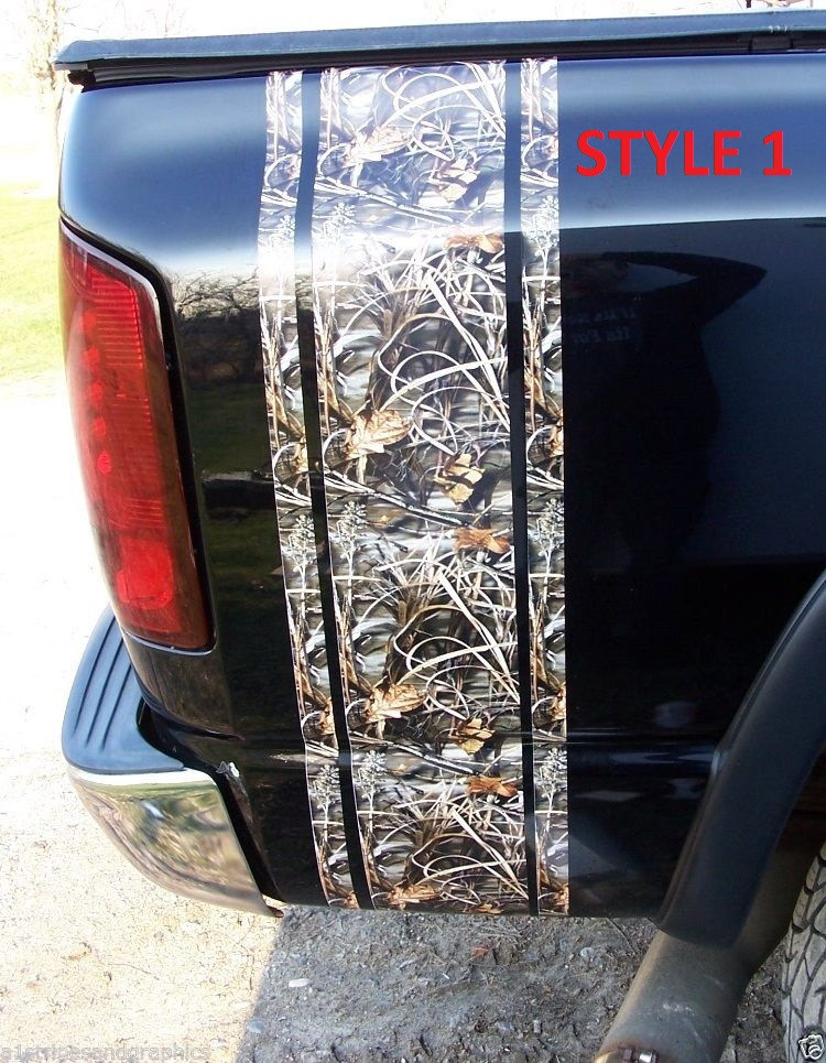 Realtree Camo Truck Decals
