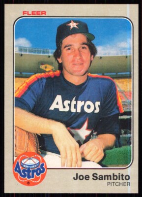 1983 Fleer Joe Sambito Houston Astros #464 | eBay